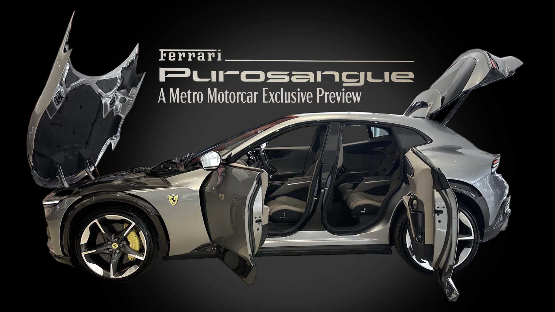 Ferrari Purosangue is a Bold Transition into the SUV Realm